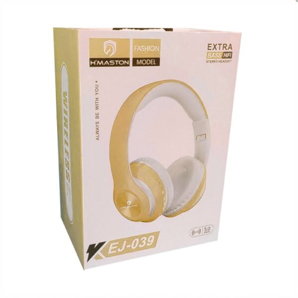 Fone De Ouvido Sem Fio Bluetooth 5.0 Headphone TF Card EJ-039 ...
